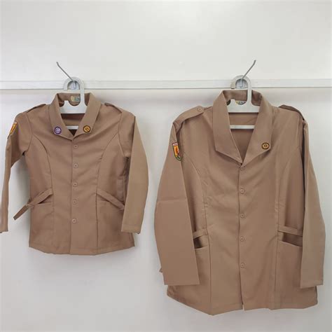 Jual Baju Seragam Pramuka Wanita Model Jas Tali Bahan Bellini Shopee Indonesia