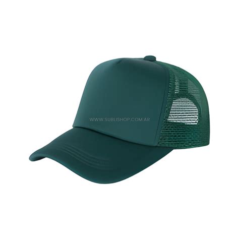 Gorra Trucker Verde Para Estampar Distribuidores