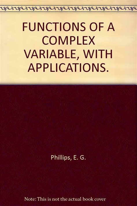 functions of a complex variable with applications second edition