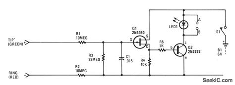 LINE ACTIVATED SOLID STATE SWITCH Switch Control Control Circuit Circuit Diagram SeekIC Com
