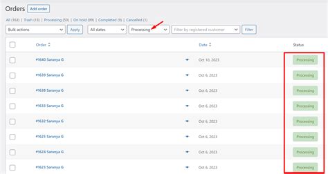 How To Filter Woocommerce Orders By Multiple Order Statuses Tyche