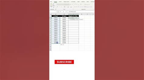 Excel Tutorial How To Find Common Values In Both Columns For Efficient
