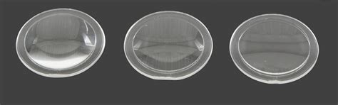 4060 Set Of 3 Plexiglass Lenses Optikascience