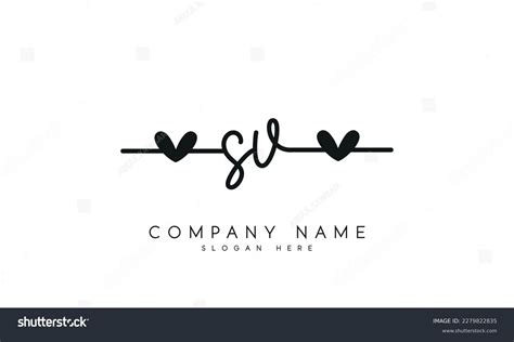 Sv Logo Template Stock Vectors And Vector Art Shutterstock