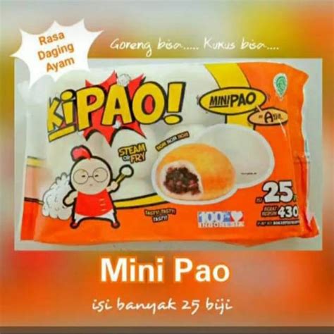 Jual Kipao Bakpau Mini Rasa Ayam 25pcs Shopee Indonesia