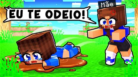 Minha MÃe Me Odeia Por 24 Horas No Minecraft Miika Youtube