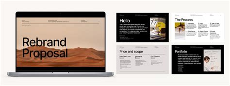 Proposal Deck Template For Creatives Hoodzpah