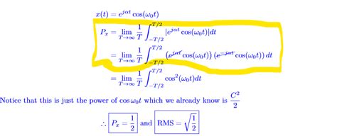 Solved In This Problem We Determine The Power And The Rms Chegg Com
