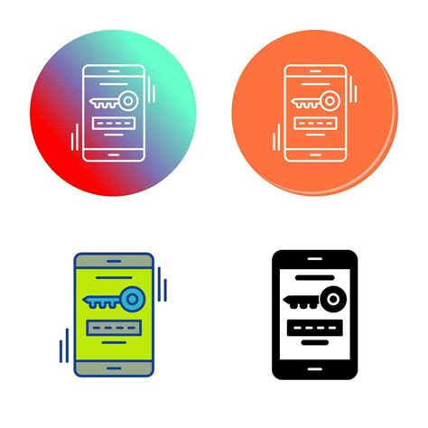 One Time Password Vector Icon 34629368 Vector Art At Vecteezy