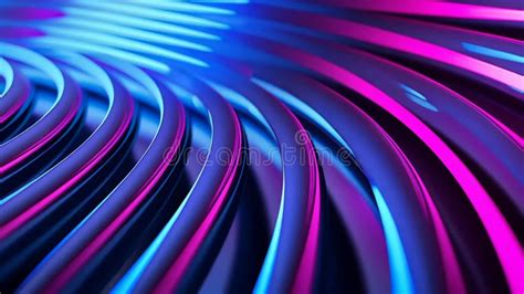 Futuristic Neon Blue Pink Pattern Generative Ai Stock Video Video Of Pattern Generative