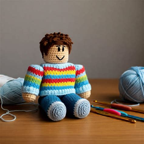 Roblox Crochet Pattern Roblox Amigurumi Roblox Crochet Pdf Roblox
