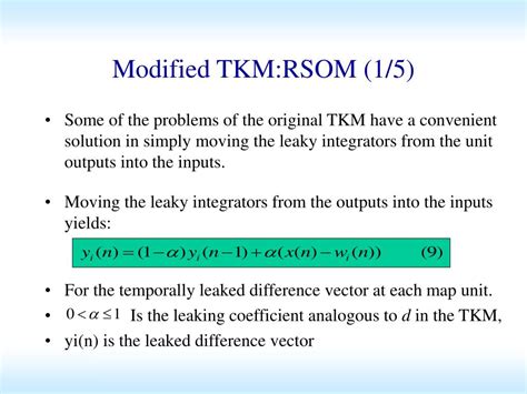 ppt temporal sequence processing using recurrent som powerpoint