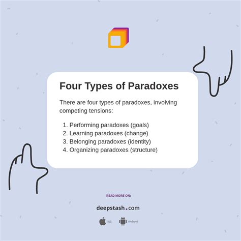 Four Types Of Paradoxes Deepstash