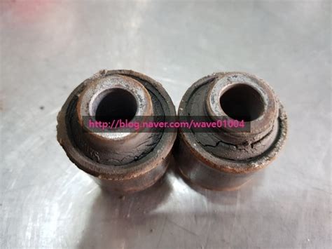 Ef 소나타 후륜소음 주행중 소음 너클부싱교환 부싱교환 부싱파손 소음기교환 배기소음발생 네이버 블로그