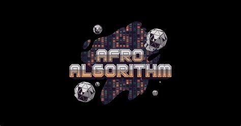Afro Algorithm Afro American Sticker Teepublic