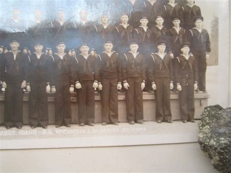 Wwii Farragut Idaho Naval Training Station Class 103 1943 Photo Ebay