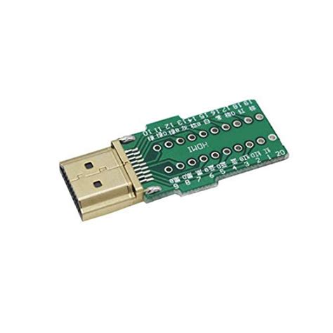 Hdmi Male Connector Welding Plate Adapter Plug To Terminal Block