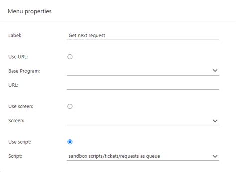button scripts superoffice docs