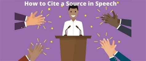 How To Cite A Source In Speech References In Presentations