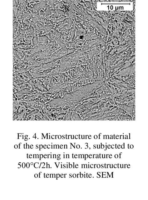 Microstructure Of Material Of The Specimen No 2 Subjected To