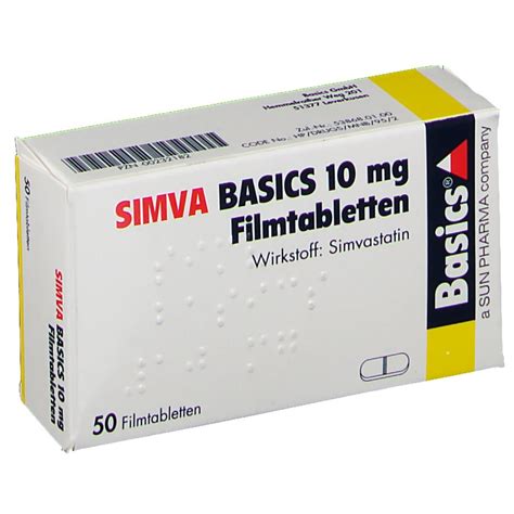 Simva Basics 10 Mg 50 St Mit Dem E Rezept Kaufen Shop Apotheke