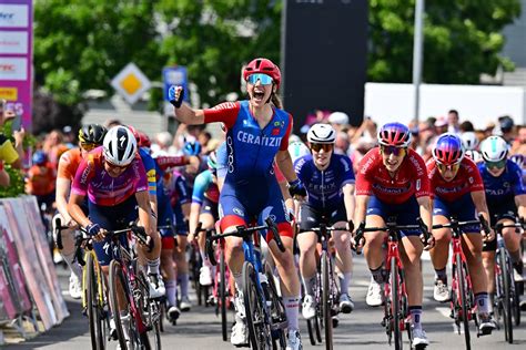 Thüringen Ladies Tour 2024 Bis Di Martina Fidanza Su Barbara Guarischi
