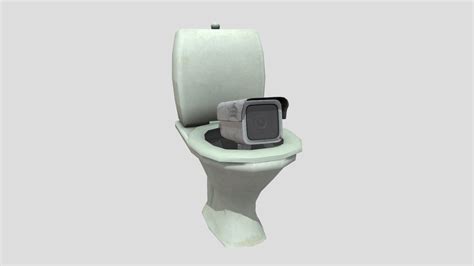 Camera Toilet Fixed Download Free 3d Model By Wtf Boom