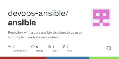Github Devops Ansible Ansible Repository With A Core Ansible Structure To Be Used In Multiple