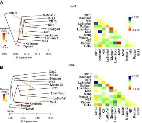 Fig S7 Treemix Pickrell And Pritchard 2012 Analysis Considering
