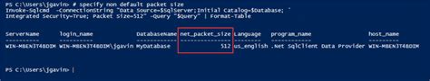 Learn About Sql Server Connection String Options With Powershell