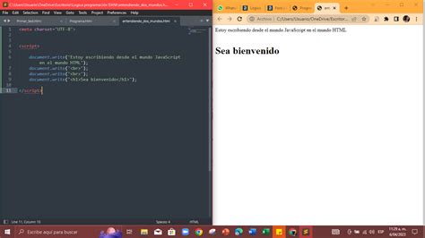 Duda Html En Javascript Lógica De Programación Primeros Pasos