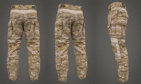 Artstation Crye Precision G3 Tactical Military Pants Marvelous