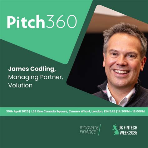 Looking Forward To Uk Fintech Week Next Week And Being Part Of The Pitch 360 Panel At Ifgs2025