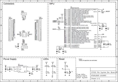 STM ARM Development Board STM F C T Opencircuit