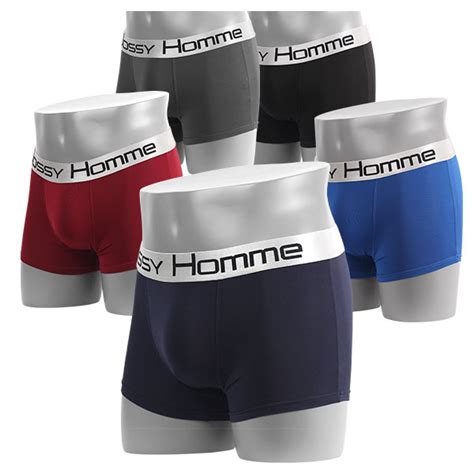 타임어택 Dossy Homme 5매세트 메탈밴드 드로즈 사각팬티 5장세트 티몬