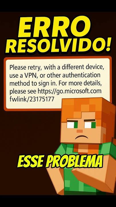 Erro Please Retry With A Different Device Use A Vpn Microsoftminecraftbadlion 2025 Youtube