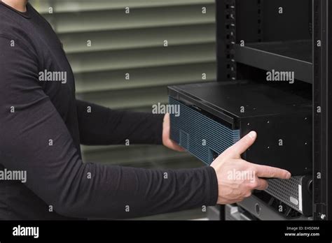Install The Switch Hi Res Stock Photography And Images Alamy