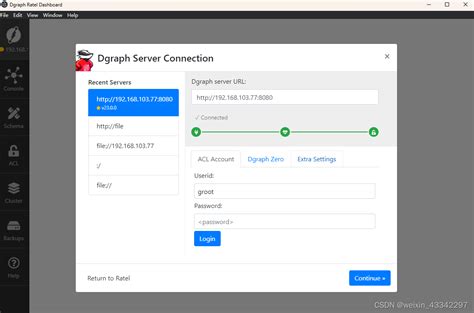 服务器上draph的使用dgraph Browser Is Available For Running Separately Csdn博客