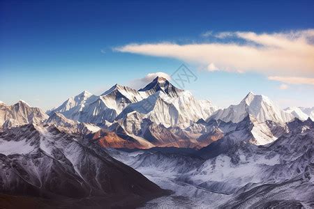 壮丽高峰的珠穆朗玛峰高清图片下载 正版图片600704970 摄图网