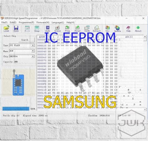 Jual Ic Eeprom Plus Firmware Tv Led Samsung Kota Surabaya Jwk Store