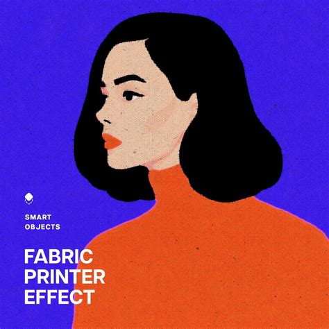 Ink Bleed Fabric Printer Effect By Pixelbuddha