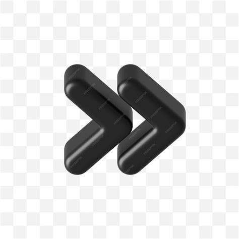 Premium Psd Chevron Arrow Pointer 3d