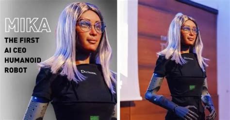 Mika La Primera Robot Ceo Se Compara Con Musk Y Zuckerberg