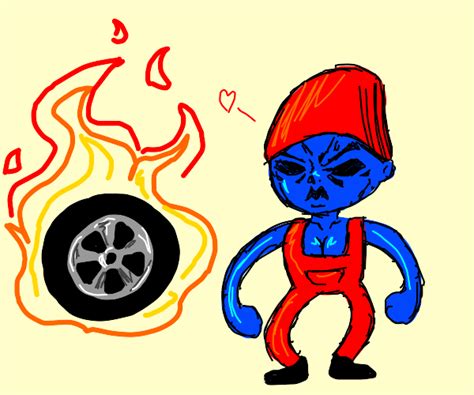 Smurf Driving Drawception