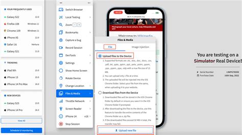 Upload Files To Browserstack Real Devices Using Live Browserstack Docs