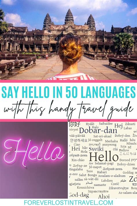 How To Say Hello In 50 Languages Artofit