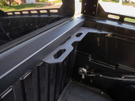2016 2023 Toyota Tacoma Front Bed Rail Tie Downs Wheel Chocks At