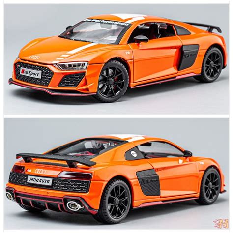 Miniatura De Carro Audi R8 V10 Velocidade E Elegância En 2024