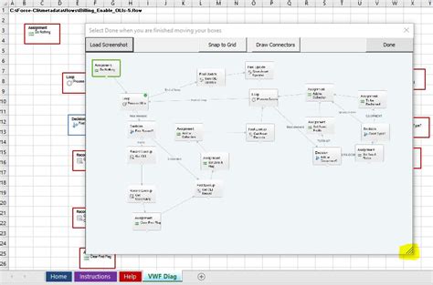 Using Process Automation Toolkit Visual Workflow “snap To Grid