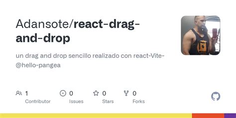 GitHub Adansote React Drag And Drop Un Drag And Drop Sencillo Realizado Con React Vite Hello